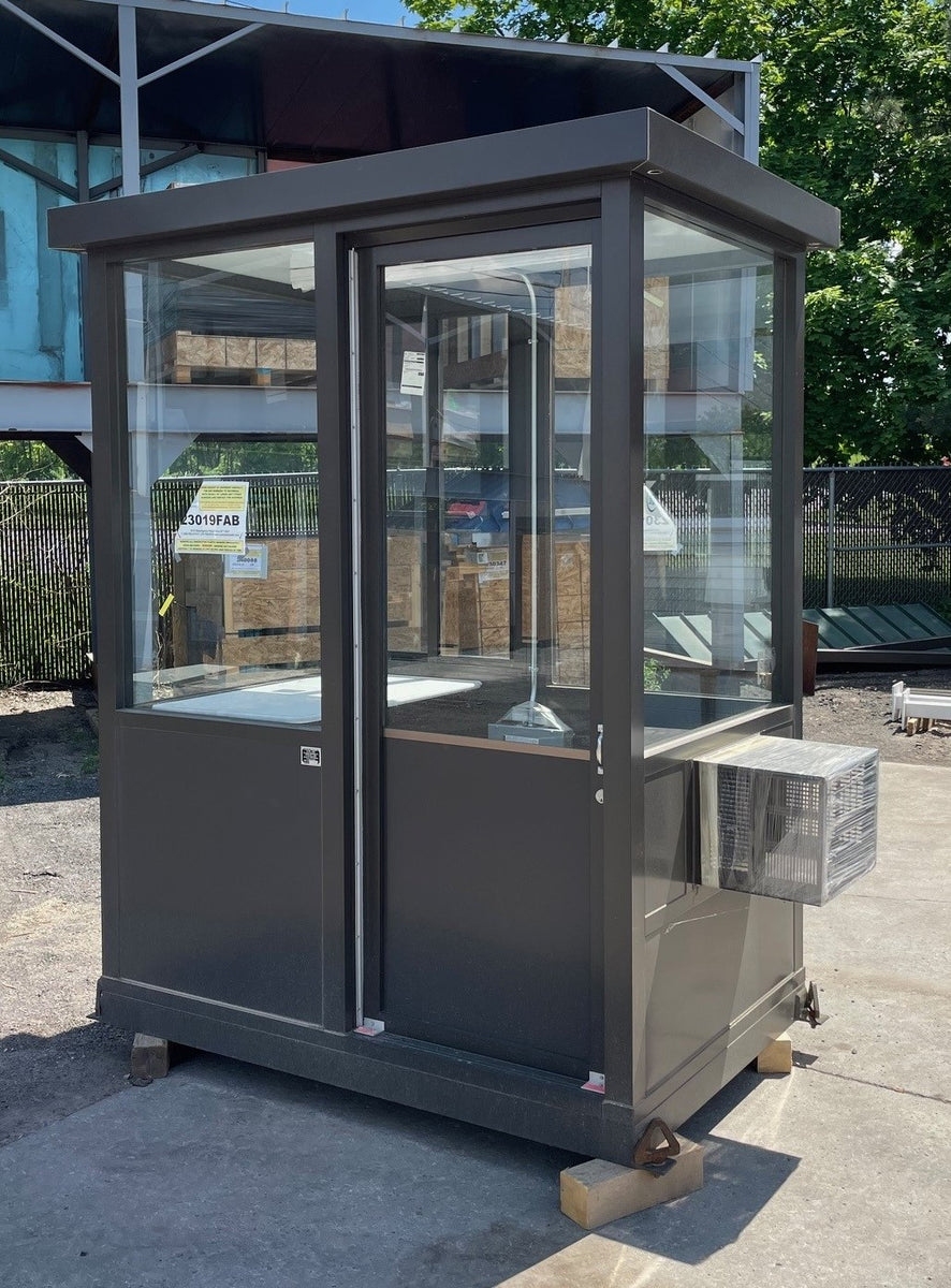 4 x 6 Bronze Prefabricated Guard Booth Equipped With Electrical & A/C