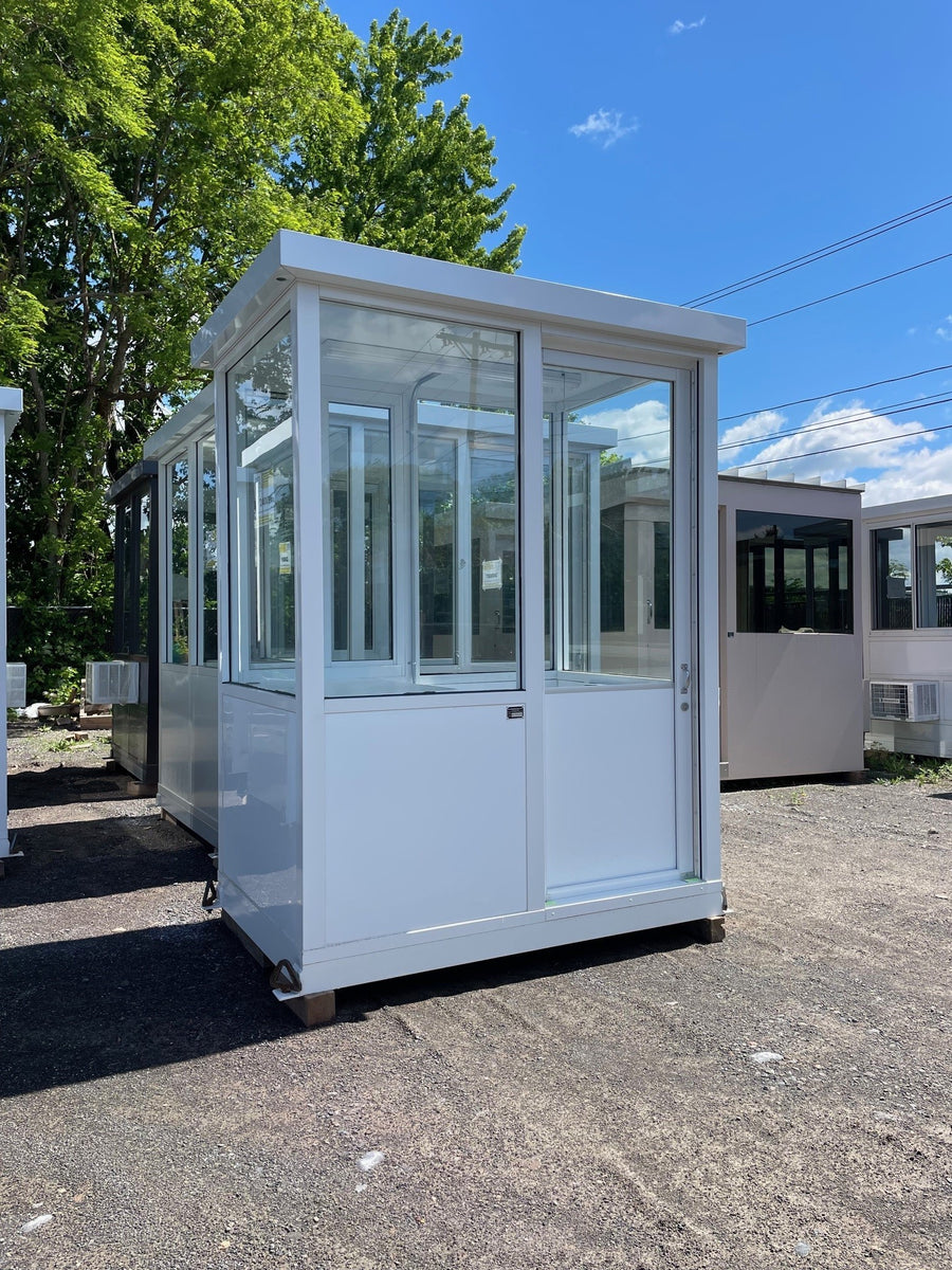 White 4x6 Guard Booth or Ticket Booth